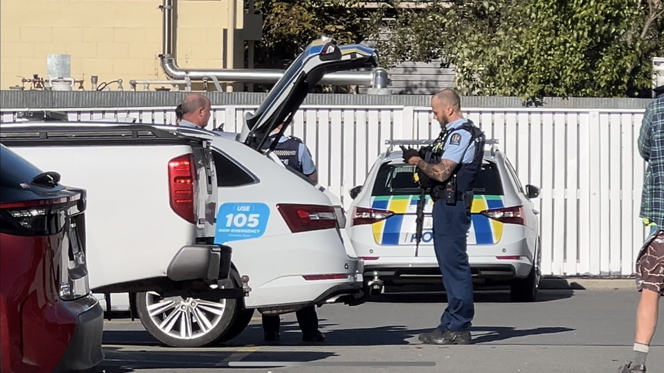 Person injured as police hunt man with gun following Addington assault ...