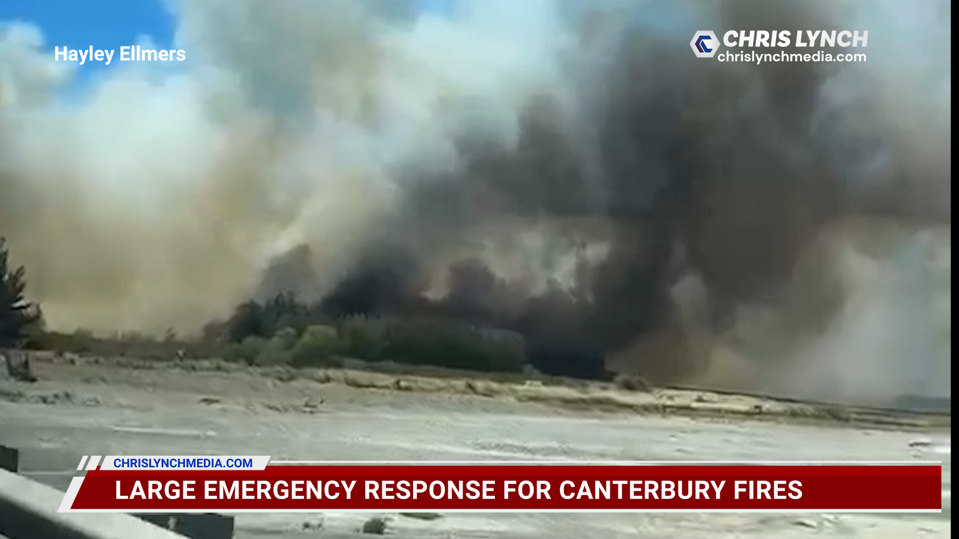 LIVE: (4:15) Fire near Burnham forces evacuations and closes State Highway 1 - Chris Lynch Media