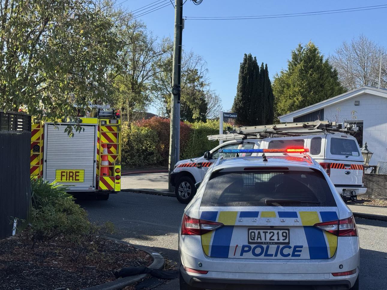 Unit destroyed by fire in St Albans - Chris Lynch Media