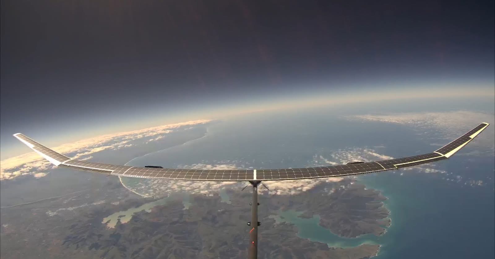 Solar-powered stratospheric aircraft lands at Air Force Museum of New ...