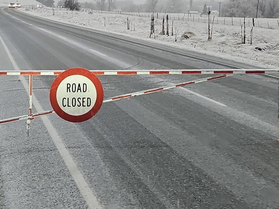 NZTA closes State Highway 8 between Fairlie and Twizel due to snow and ...