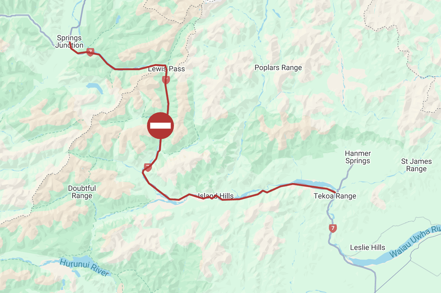 Overnight closure for State Highway 7 Lewis Pass - Chris Lynch Media