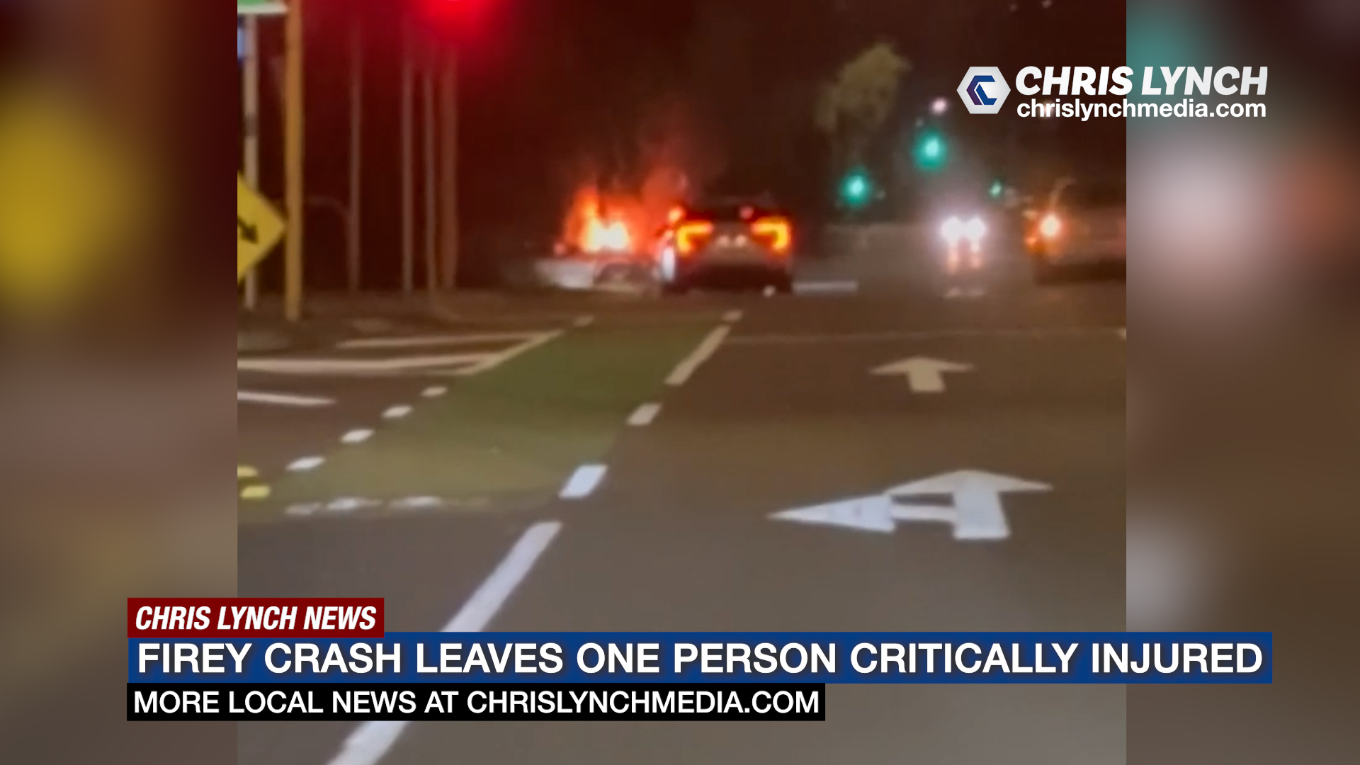 Fiery crash in Bromley leaves person critically injured - Chris Lynch Media